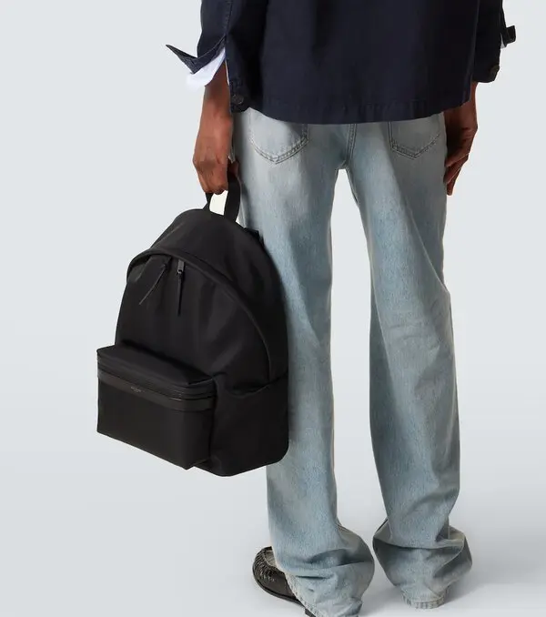 Saint Laurent City Backpack - Black