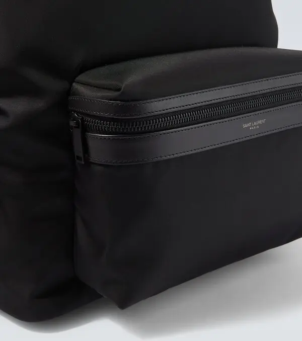Saint Laurent City Backpack - Black