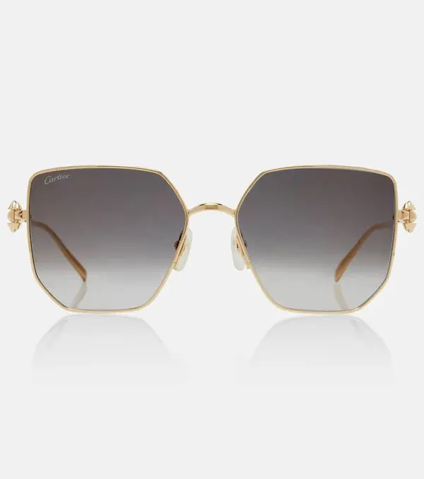 Cartier Clash De Square Sunglasses - Grey