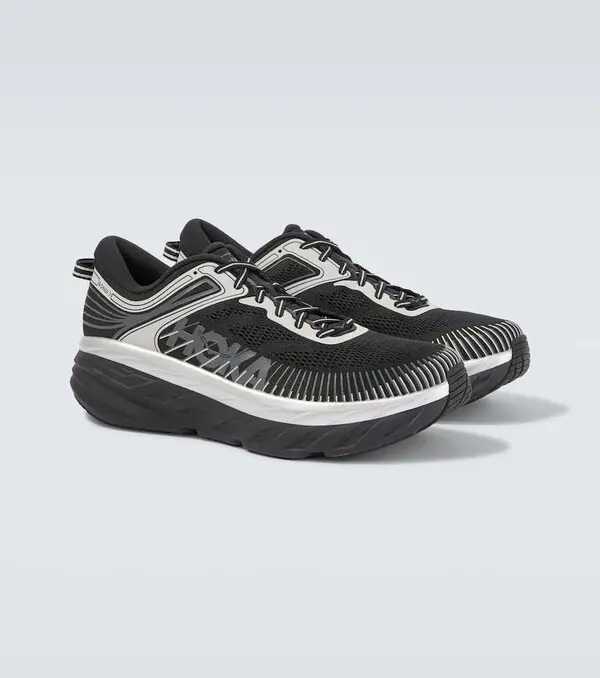 Hoka One One Bondi 7 Sneakers - Black
