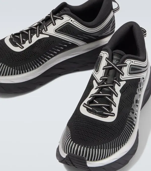 Hoka One One Bondi 7 Sneakers - Black