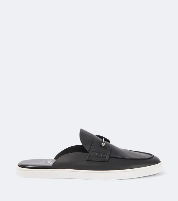 CHRISTIAN LOUBOUTIN Chanme Leather Mules
