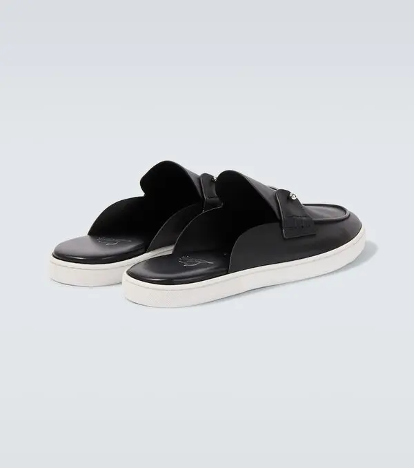 CHRISTIAN LOUBOUTIN Chanme Leather Mules