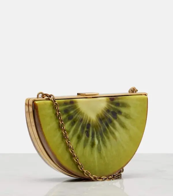 Saint Laurent Kiwi Mini Clutch