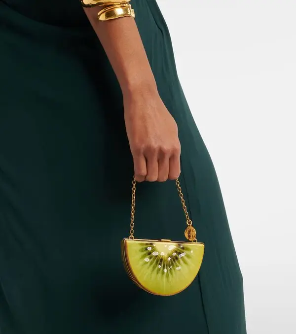 Saint Laurent Kiwi Mini Clutch