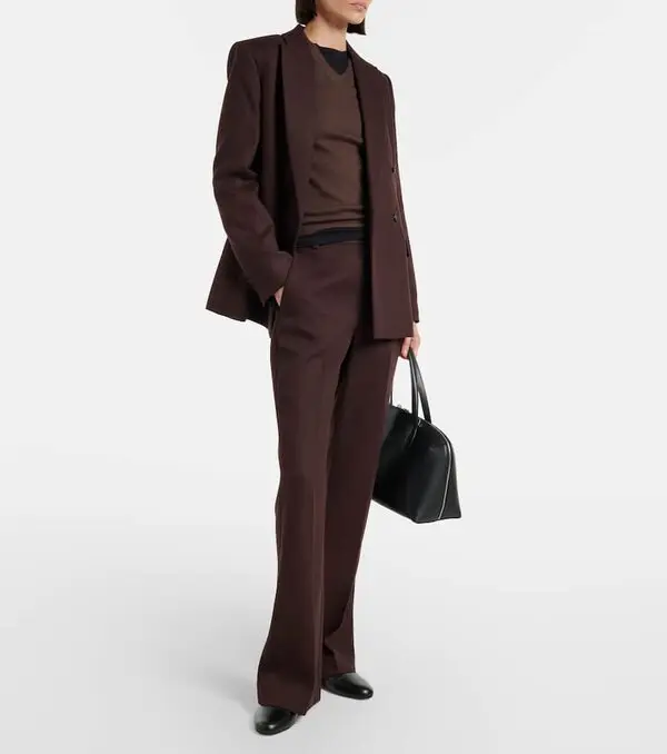 Vince Ribbed-knit Cashmere And Silk Sweater