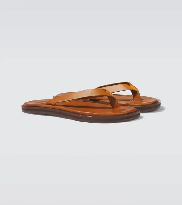 Studio Nicholson Curren Leather Thong Sandals