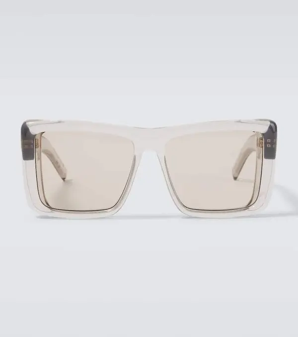 Saint Laurent Sl 900 Howl Oversized Sunglasses - Transparent