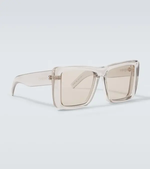 Saint Laurent Sl 900 Howl Oversized Sunglasses - Transparent