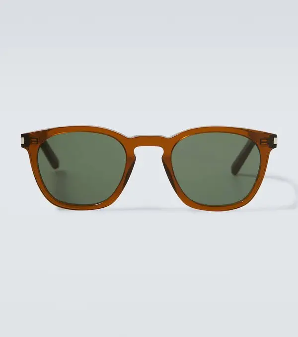 Saint Laurent Sl 28 Round Sunglasses - Brown