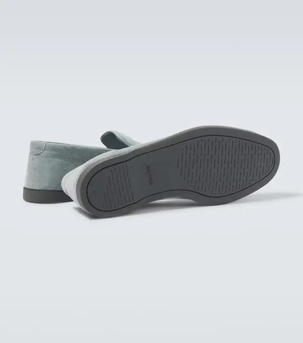 John Lobb Pace Suede Loafers