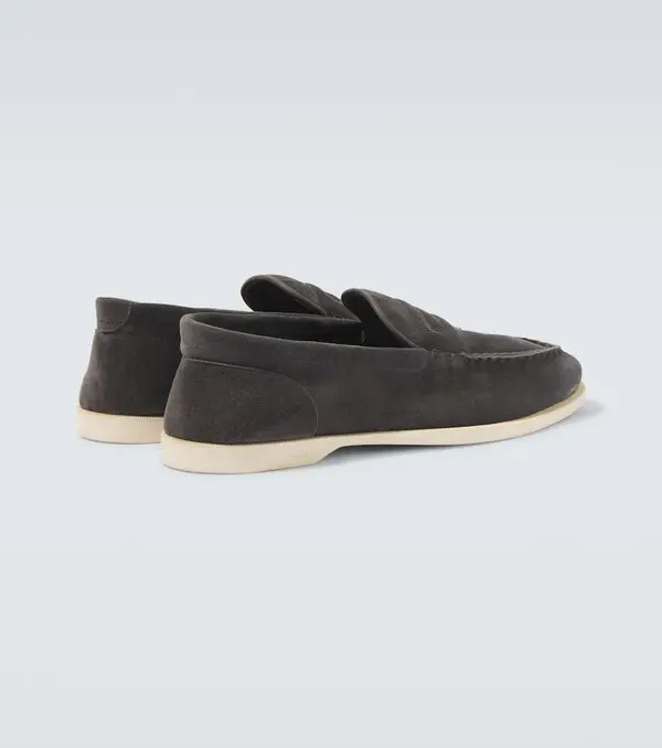 John Lobb Pace Suede Loafers