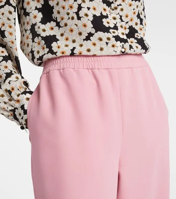 Valentino Garavani Silk Wide-leg Pants