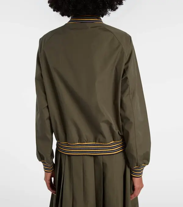 Prada Poplin Jacket - Green