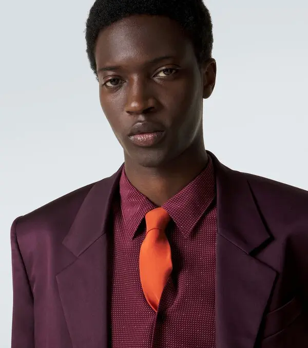 Saint Laurent Silk Neck Tie
