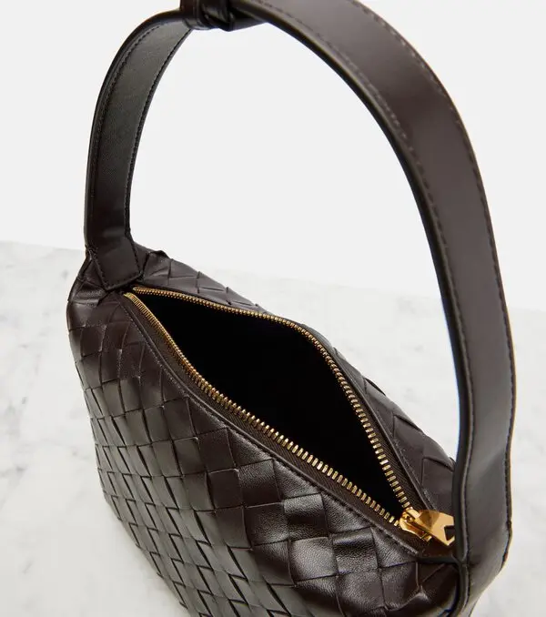Bottega Veneta Wallace Mini Leather Tote - Brown
