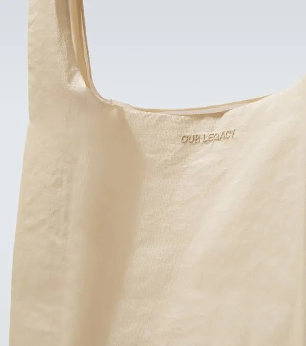 Our Legacy Logo Embroidered Shopper