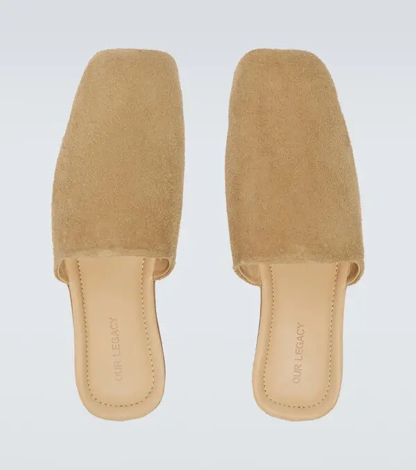 Our Legacy Cigarr Suede Mules