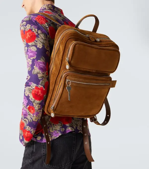 Acne Studios Camero Suede Backpack