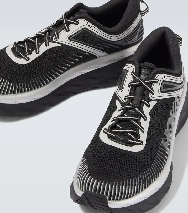 Hoka One One Bondi 7 Sneakers - Black