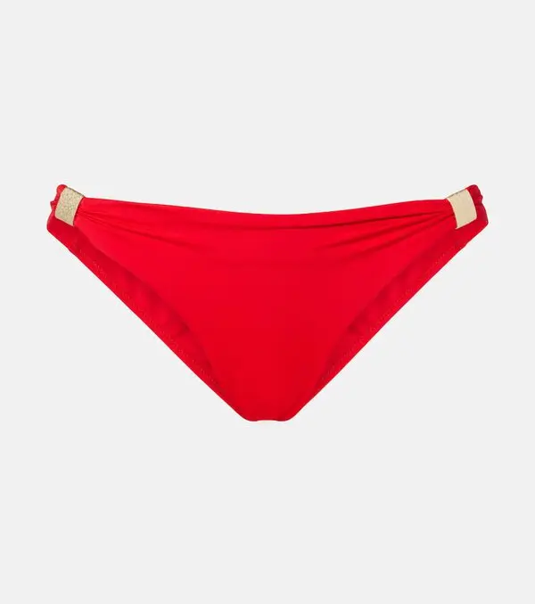 Heidi Klein Petalia Bikini Bottoms - Red