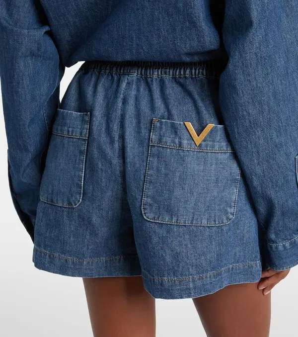 Valentino Garavani Denim Shorts