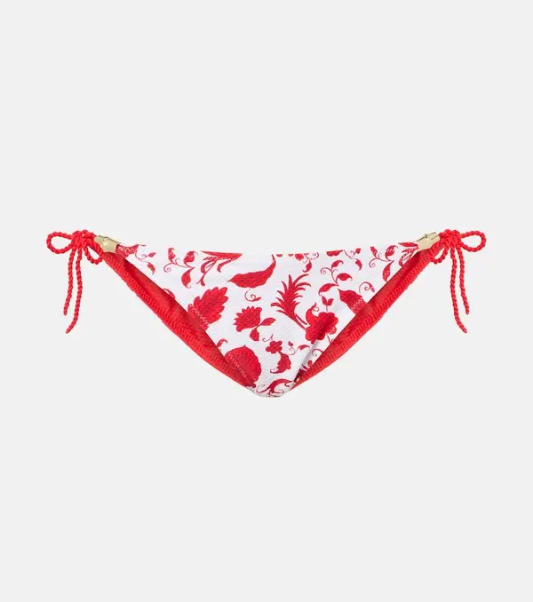 Heidi Klein Evia Reversible Bikini Bottoms - White