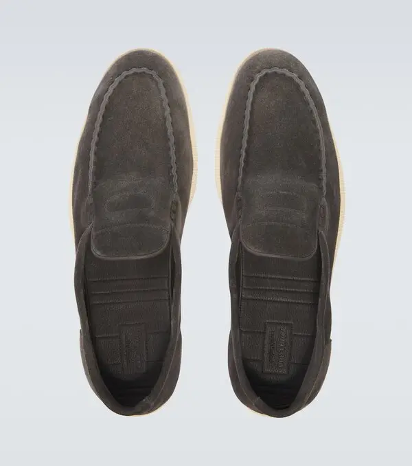 John Lobb Pace Suede Loafers