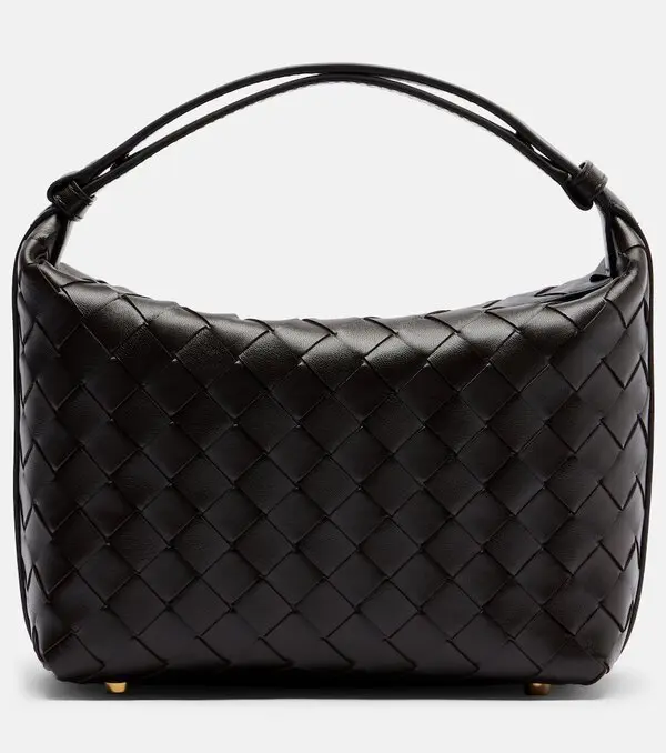 Bottega Veneta Wallace Mini Leather Tote Bag