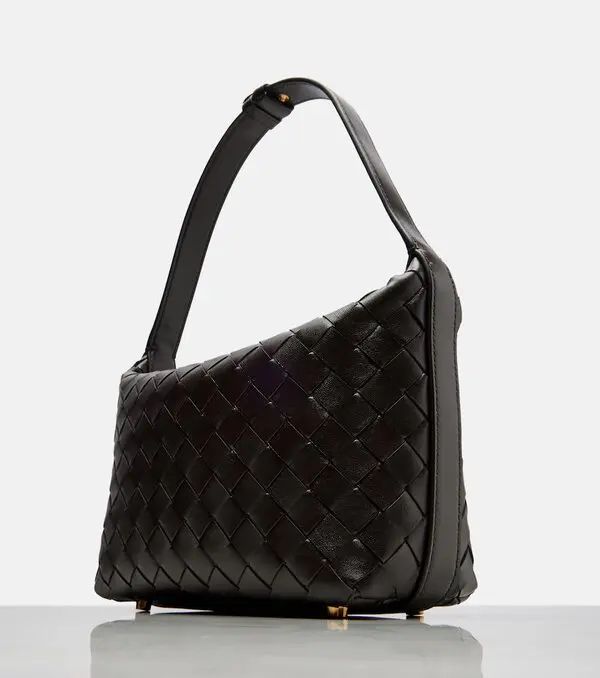 Bottega Veneta Wallace Mini Leather Tote Bag