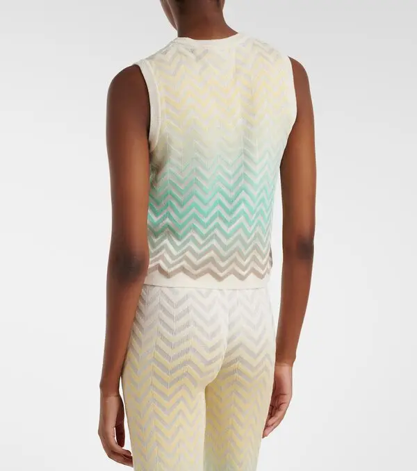 Missoni Zigzag Cotton-blend Top
