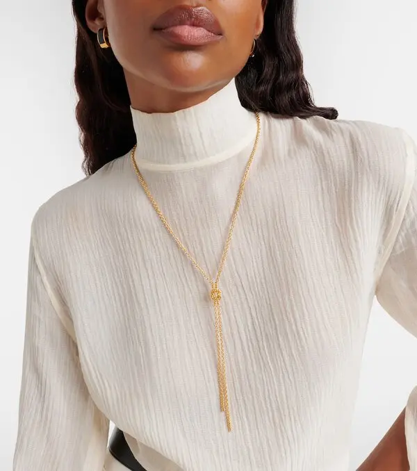 TOTEME 24kt -plated Chain Necklace