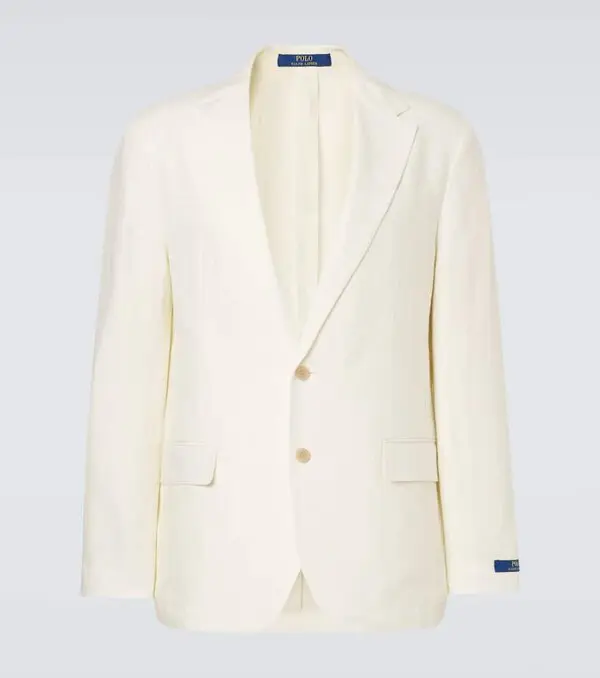 Polo Ralph Lauren Linen Suit Jacket - White
