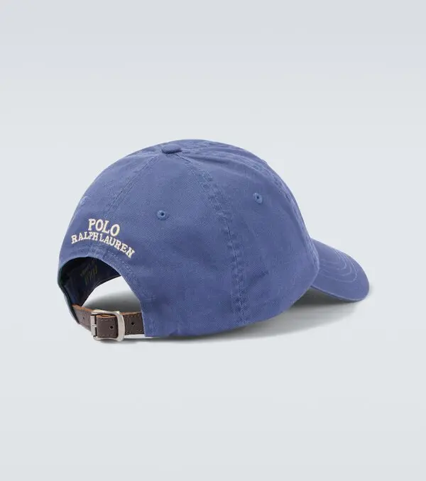 Polo Ralph Lauren Polo Bear Cotton Twill Baseball Cap - Blue