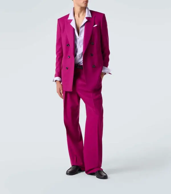 TOM FORD Wool Twill Suit Pants