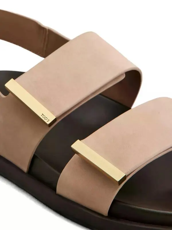 TOD'S Flat Sandals With Strap Detail