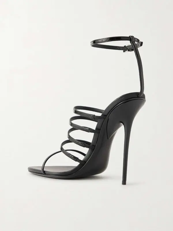 Alaïa 110 Patent-leather Sandals