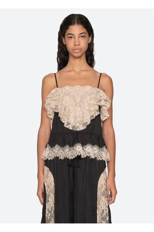 Sea Ethel Camisole - Black