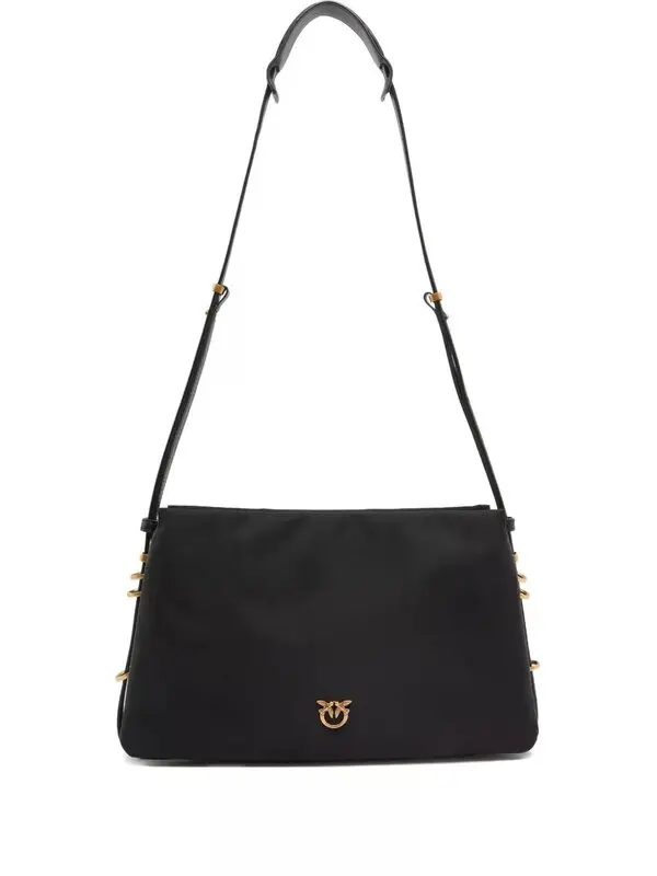 Pinko Logo-plaque Shoulder Bag - Black