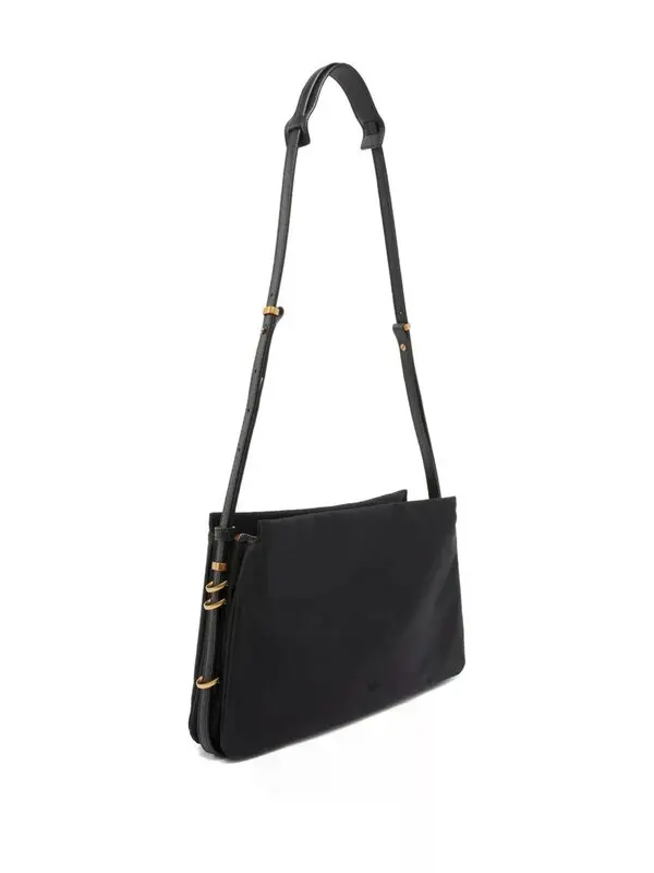Pinko Logo-plaque Shoulder Bag - Black