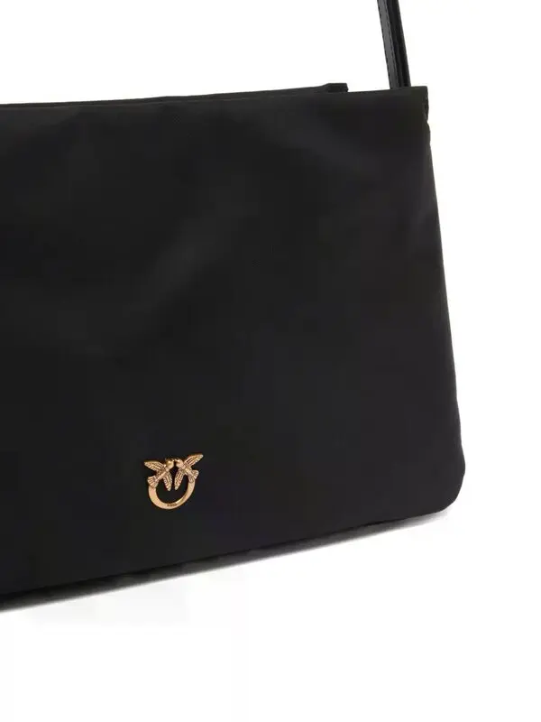 Pinko Logo-plaque Shoulder Bag - Black