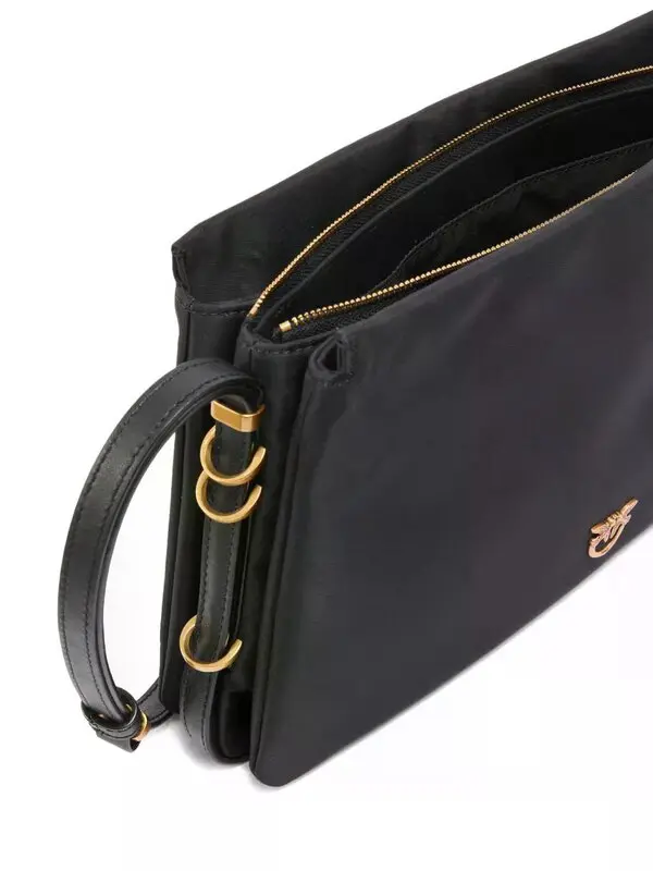 Pinko Logo-plaque Shoulder Bag - Black