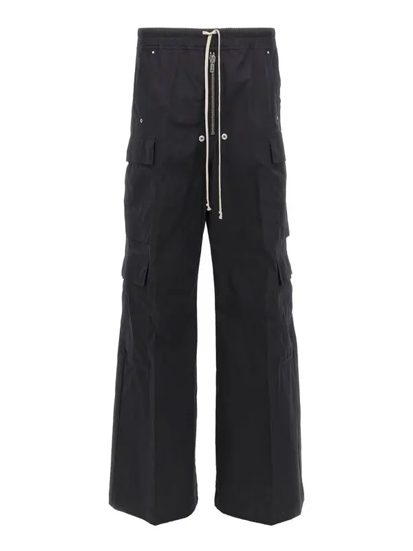 Rick Owens Cargo Trousers - Black