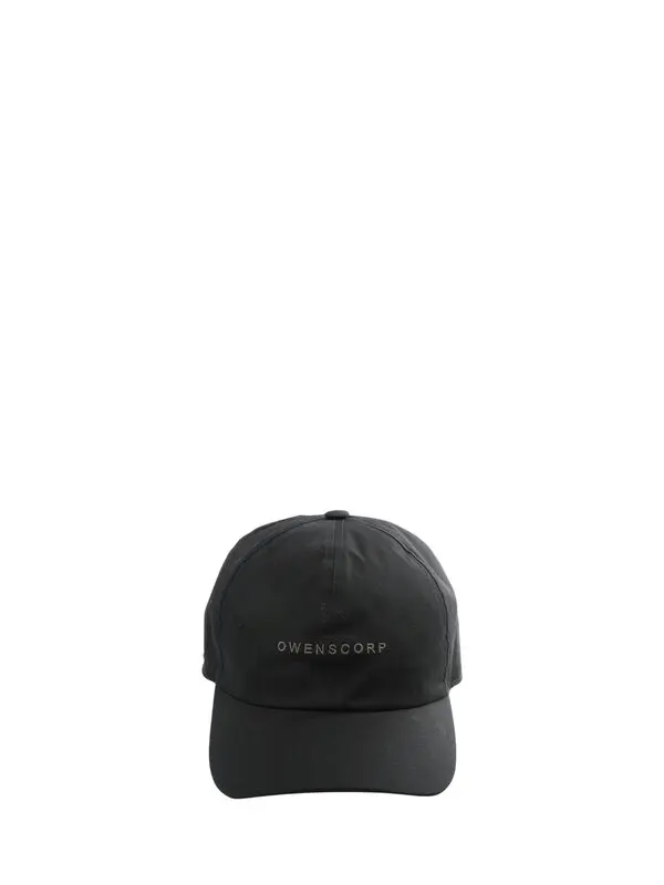 Rick Owens Hat With Logo - Black