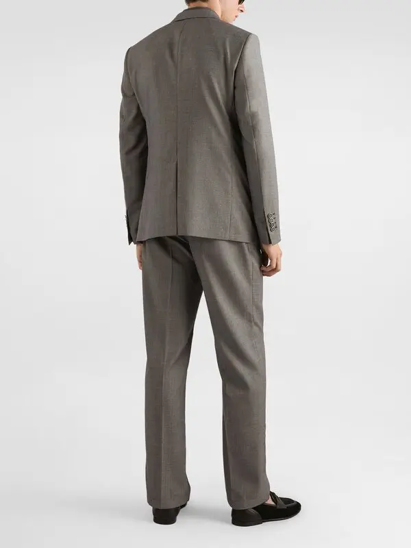 Dolce & Gabbana Wool Jogging Trousers - Grey