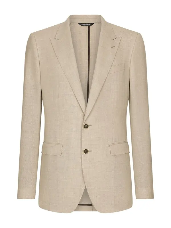 Dolce & Gabbana Single-breasted Wool Jacket