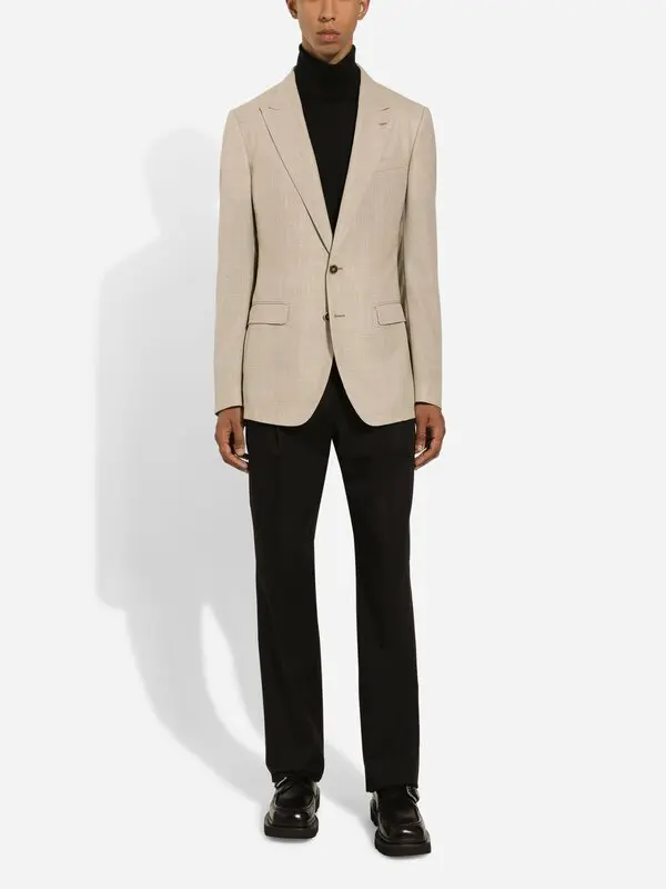 Dolce & Gabbana Single-breasted Wool Jacket