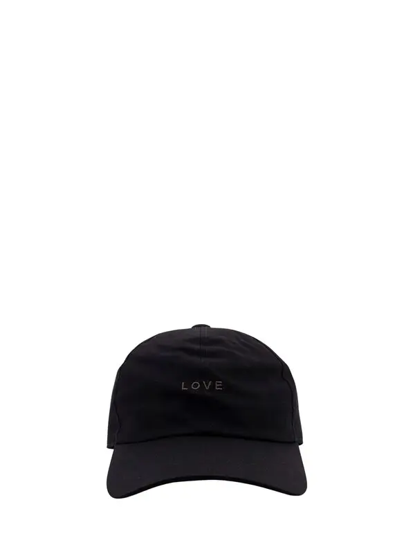 Rick Owens Embroidered Baseball Cap - Black