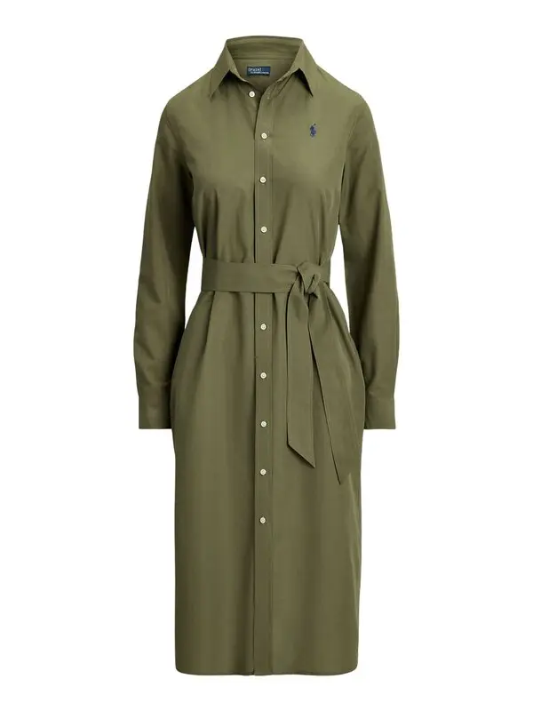 Polo Ralph Lauren Belted Dress - Green