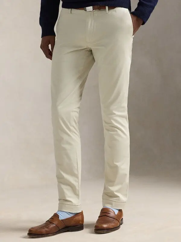 Polo Ralph Lauren Slim Fit Chino Trousers - Beige